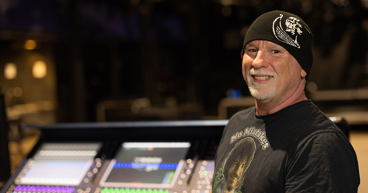 Course Director Does Live Sound Engineering for a Wide Range of Artists