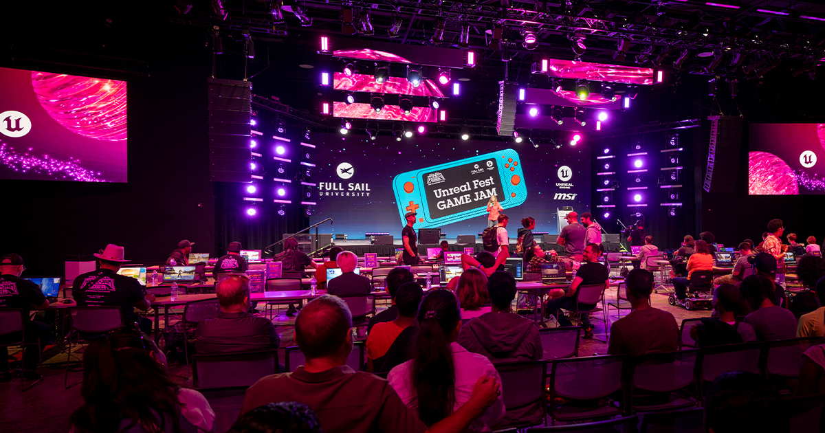 Full Sail Hosts Unreal Fest Game Jam in Collaboration with Epic Games