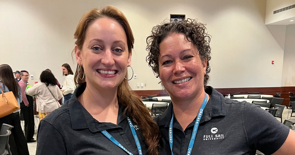 Full Sail Presentation Takes Best in Region at Academic Advising Conference