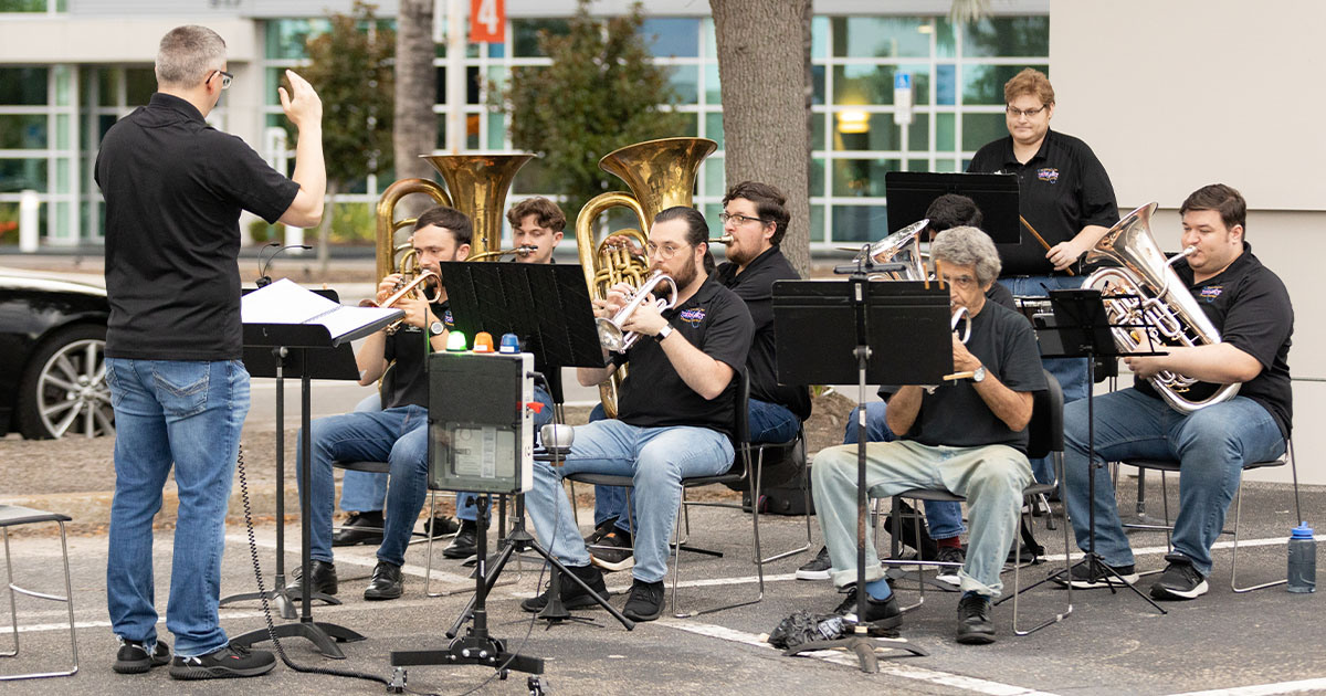 Interactive and Immersive Distance Music Event Held at Full Sail University